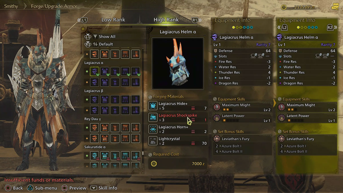 Lagiacrus Full Monster Guide (Strategies, Loot Table, Craftable Items ...